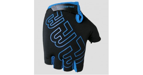 Rukavice Cyklo F-3 černá/modrá NEW, S - Pelotony.com